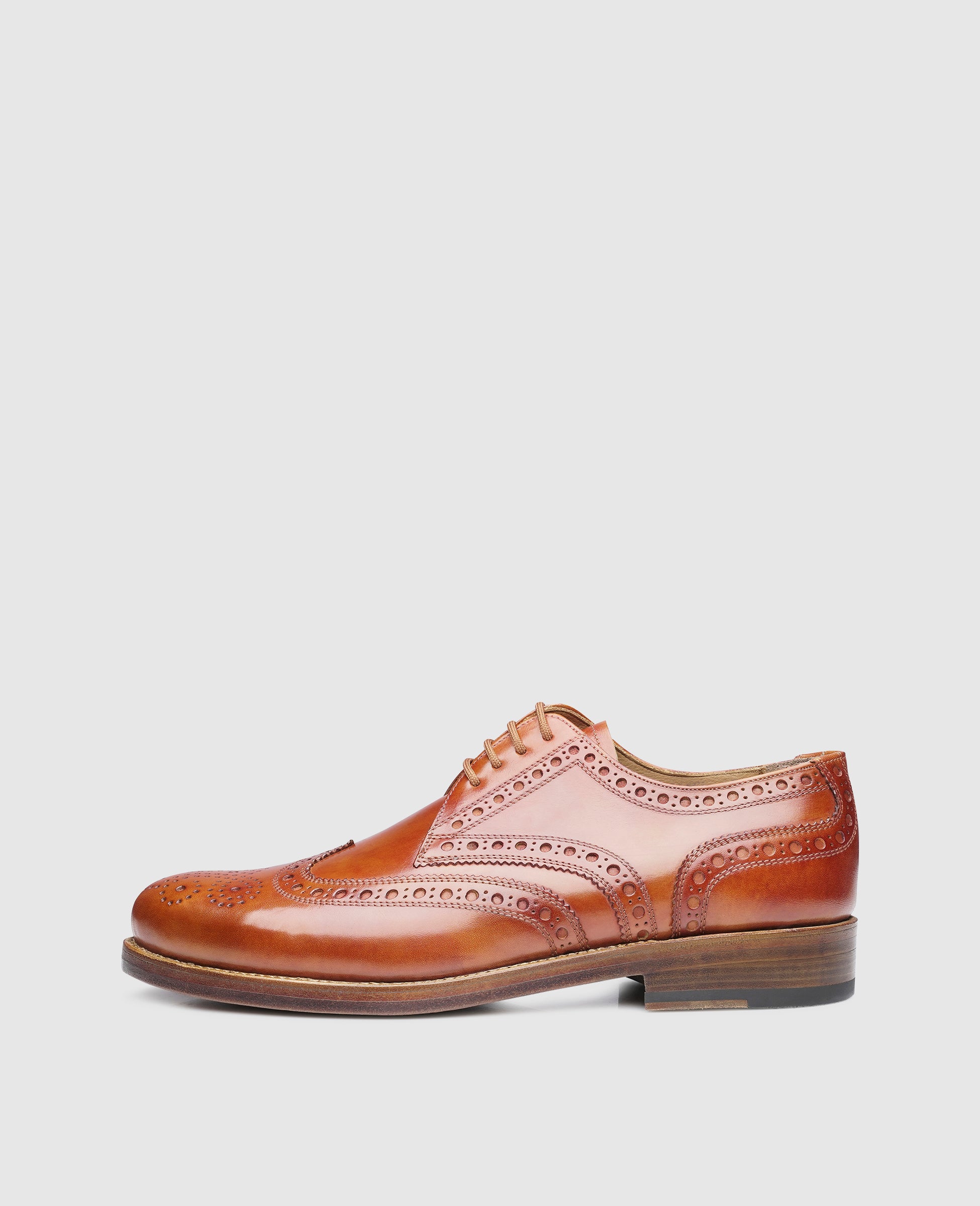 Heinrich Dinkelacker | Einzigartiger Full-Brogue Derby aus Toscana Calf ...