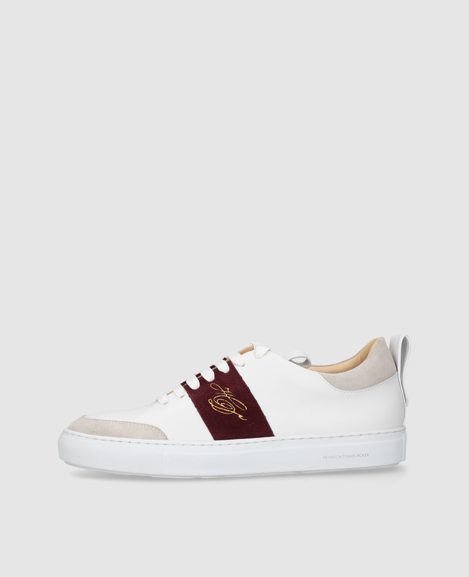 Der Turin Tennis Sneaker NP in Weiß/Rot | Shoepassion