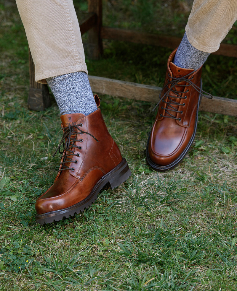 Harry NB5 Norweger in Mittelbraun - Henry Stevens | Shoepassion