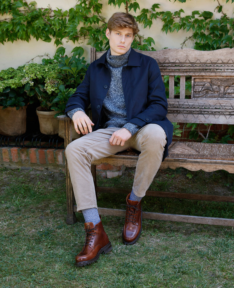 Harry NB5 Norweger in Mittelbraun - Henry Stevens | Shoepassion