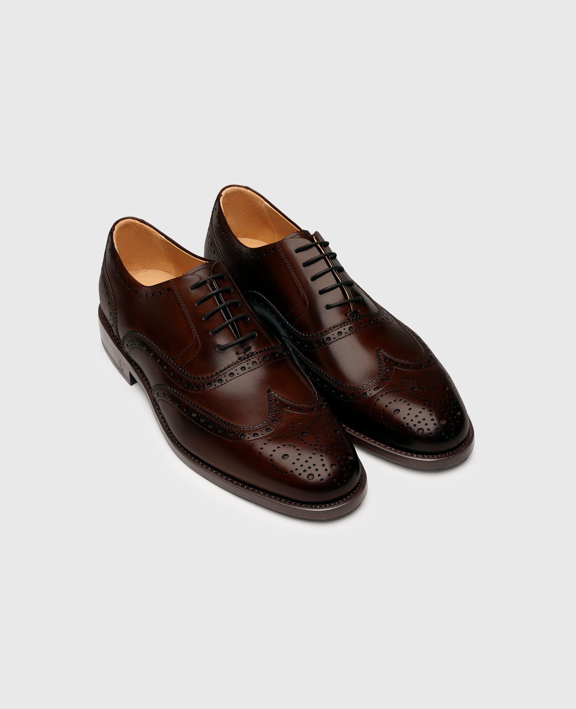 Rahmengenähter Full-Brogue Oxford Herrenschuh | Henry Stevens | Shoepassion